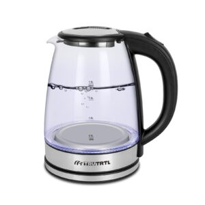 trutrtl sizzle glass kettle (sizzle 1.8l glass - us)