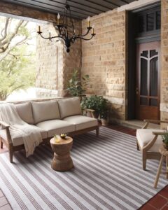 loloi magnolia home by joanna gaines x charlie silver/bark 5'-0" x 7'-6" area rug