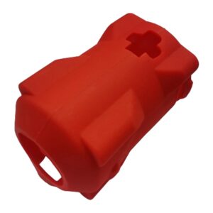 49-16-2554 tool protective cover is suitable for milwaukee m12 fuel1/2,3/8-inch short shank impact wrenches, and the is compatible with 2554-202555-20 and 2555p-20 impact wrenches (red)