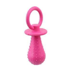 nipple shape dog cat chew toy pet dental bell toy small,color random clever