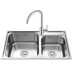 yotat stainless steel sink sink set, kitchen taichung, undercounter basin, sink, sink, double-bath composite practical sink, anti-scratch sink