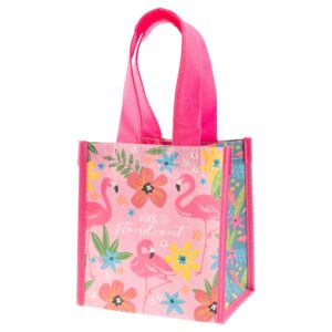 karma small gift bag, flamingo