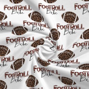 sports bullet textured fabric by the yard floral stretch liverpool - 1 yard thick knit jersey fabric for bows clothes sewing (aa2647)