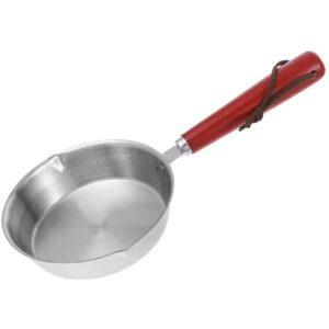 aboofan small egg pan egg frying pan mini nonstick egg pan mini omelet pan stainless steel nonstick mini fry pan small pan for home kitchen (24cm)