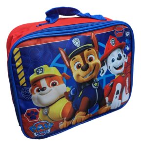 ruz paw patrol boy's insulated lunch box (red), regular, a23178