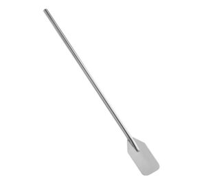 soro essentials- 48” stainless steel mixing stir paddle- long stir paddle for large batch cooking stirring spatula for brewing handle for cooking cajun crawfish boil in big stock pots