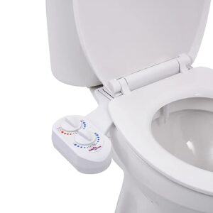 cumyzo bidet toilet seat attachment hot cold water single nozzle hardware,plumbing,plumbing fixture hardware & parts,toilet & bidet accessories,bidet faucets & sprayers