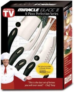 miracle blade iii perfection series 11-piece knife set (retail box)