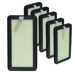 pureburg replacement true hepa filter compatible with dr.brown's all-in-one bottle dryer advanced,6-pack