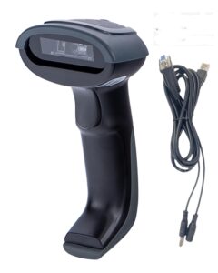 perfiware hs1000 barcode scanner for cash register with 𝐒𝐞𝐫𝐢𝐚𝐥 𝐂𝐨𝐧𝐧𝐞𝐜𝐭𝐢𝐨𝐧, dc 2.1 or usb cable for power supply,serial port for data transmission,𝐒𝐞𝐫𝐢𝐚𝐥 barcode scanner