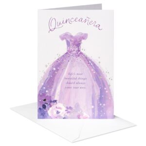 american greetings quinceañera card (most beautiful things)