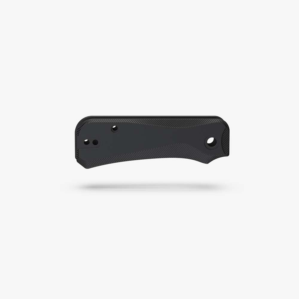 Flytanium Groove Titanium Scales Compatible with CIVIVI Baby Banter Knife (Titanium Black)