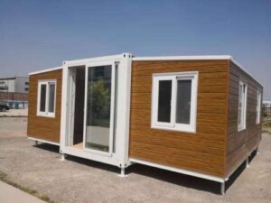 2 bedroom expandable portable house with kitchen and bathroom durable and spacious