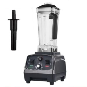 high power 2200w commercial grade blender with timer, 2l bpa-free jar