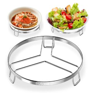 steamer rack, stainless steel trivet for instant pot, cooling rack, pot steamer insert, steaming tray for hot pots and pans, steamer kitchen, steamer tray for pot, steel trivets for hot pots and pans.