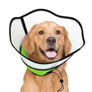 dog cone,soft dog cone, adjustable breathable dog cone collar after surgery,soft dog cones for large medium small dog,protect pets from licking wounds,soft and comfortable, reduce anxiety(xl)