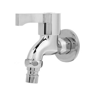 water faucet copper bathroom water faucet silver kitchen sink faucet bath faucet metal handle single cold tap g1/2,shower