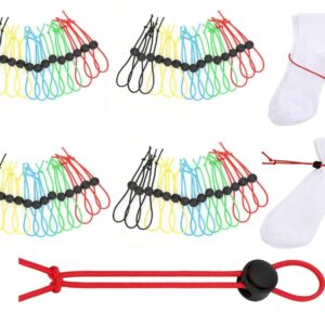 Awsxuoor 50Pcs Sock Clips for Laundry - Amazing Sock Clip for Washing Socks -Your Socks Laundry Sock Holder Sock Tie Clips Sock Organizer for Washing Machine and Dryer with The Sock Laundry Organizer