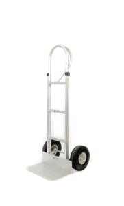 aluminum dolly cart for moving | hand truck with horizontal loop handle (52")