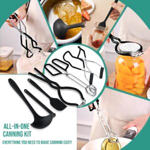 Vigamimn Canning Pot-Canning supplies starter kit, Stainless Steel Canning Tool Kit, Water bath canner with rack for canning