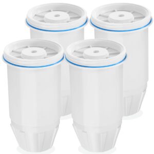 water filter replacement for zr-001 zr-017 zr-004 zd-013 zs-008 water pitchers and dispenser, multi-stage filter system reduce lead, chromium, pfoa/pfos and tds, pack of 4,by cobectal