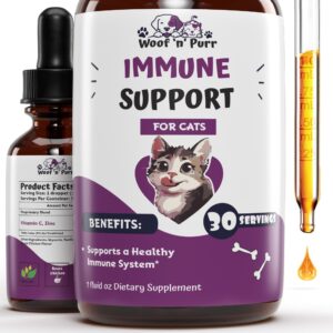 immune support for cats - helps to support a healthy immune system - cat immune booster - cat immune support - cat immune supplement - immune support cats - cat immune support supplement - 1 fl oz