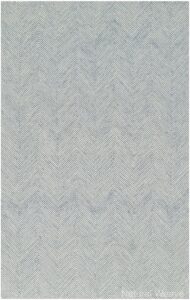 pb rugs hand crafted modern rugs and area carpets suitable for living room, bedroom, dining room (blue, 4 x 6 ft)