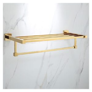 towel racks towel rail for bathroom,brass hand towel holder bar wall mounted hand towel bar bathroom towel holder kitchen dish cloths hanger/glass dressing table/a (color : bath towel holder, size :