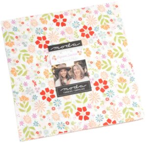 laguna sunrise layer cake®, 42-10" precut fabric quilt squares by sherri & chelsi