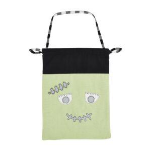 mud pie children's pillowcase treat bag, monster