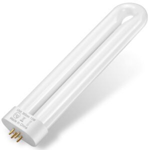 15w 4-pin base universal replacement bulb for bug zapper (white)