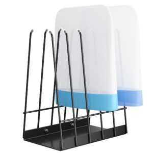 josmimic reusable bags drying rack: stainless steel multiple kitchen storage organizer for plastic, gallon, snack, sandwich bags, desktop book shelf, dresser storage rack