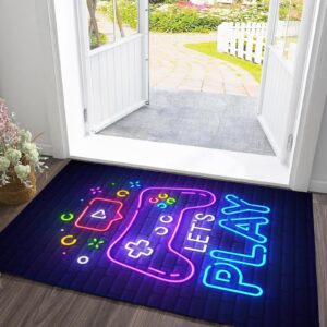 osimiccp gamer rug for boys room 2'x3' non-slip 3d cool printed gaming rug for boys room,game room,living room,bedroom area rug home decor