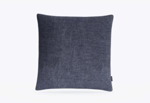 outer outdoor throw pillow with outerweave performance fabric, decorative outdoor pillow for patio & outdoor furniture, includes machine washable pillow cover and insert - deep sea navy, 18"x18"