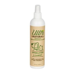 ultra natural carpet and upholster probiotic odor eliminator and cleaner 12 oz spray