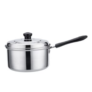 YWJLQH Premium Nonstick Cooking Pot with Long Handle for Home Kitchen, 20cm