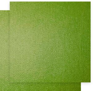 12" x 12" felt fabric sheets for crafts, squares felt fabric sheets, 1mm thick, felt paper for sewing patchwork material, non-woven felt fabric for diy sewing craft, 2pcs (light green)