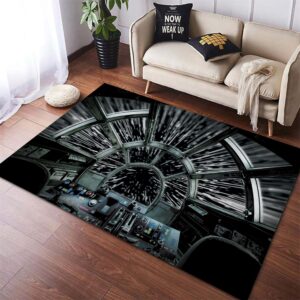 generic falcon cockpit rug, starwars millennium cockpit rug ht-941.1 (31”x47”)=80x120cm