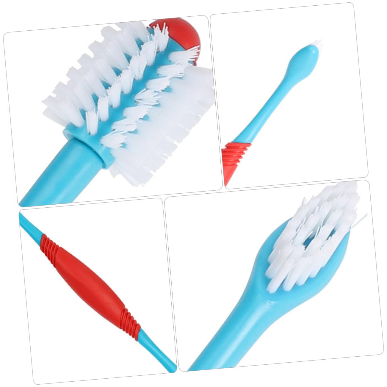 SUPVOX 4pcs Pet Toothbrush Dog Oral Care Tool Dog Toothbrushes Cat Dental Care Toy Puppy Dog Tooth Brushing Dog Teeth Cleaning Pet Teeth Cleaning Tool Plastic Handheld Cleaning Supplies