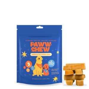 paww chew himalayan yak chews for small dogs - 100% natural long lasting dog treat, (small - 8 pack) odorless, high protein yak cheese, limited ingredient yak bones for small dogs