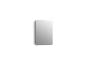 kohler k-55060-na embark medicine cabinet, adjustable shelves with mirrored door, 16" x 20"