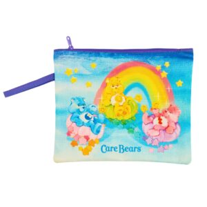 franco collectibles care bears classic beach/pool waterproof swimsuit, makeup, toiletries pouch, (officially licensed product)