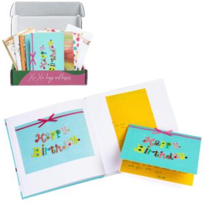 cards by artkive greeting card organizer book - we transform cards into a keepsake book gift - perfect for birthday, holiday, graduations, baby showers, etc. (recycle cards)