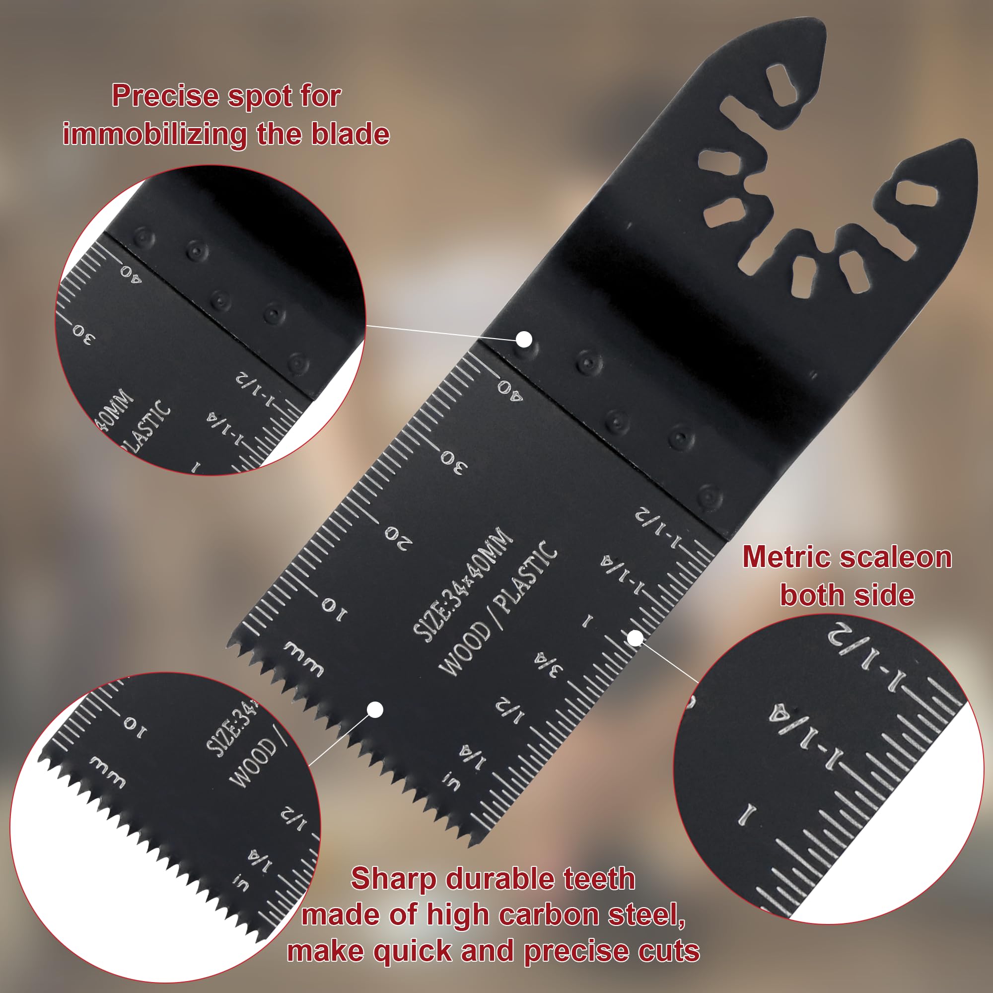 162𝑷𝑪𝑺 Oscillating Saw Blades Accessories - Multi Tool Blades and Sanding Kits - Precise Cuts on Wood, Metal, Plastics - Quick Release Compatible with Dewalt,Milwaukee Makita, Ryobi, Rockwell