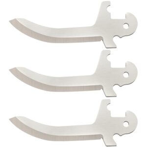 cold steel click n cut (3 pack of caping blades) / 2 1/2" blade