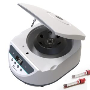 benchtop centrifuge machine for prp digital lab centrifugadora de plasma 2ml/5ml/ 10ml /15mlx8 capacity,500-5000rpm|3074xg w/timer