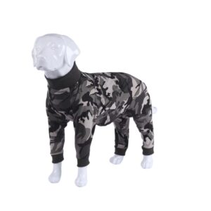 xqpetlihai dog onesie surgery recovery suit for medium large dogs recovery shirt for abdominal wounds or skin diseases bodysuit dogs pajamas(xl,c)