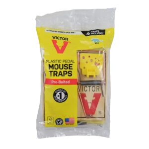 victor ez set wooden snap trap - 20 pack