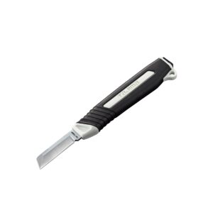 tajima - chisel knife mini - dk series electrician's tool with 43mm blade & elastomer grip - dk-tnmn-t