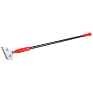 performance tool w7521 32 to 55-inch telescoping multi-purpose scraper - extendable steel shaft, aluminum head, uses standard snap blades for light duty scraping